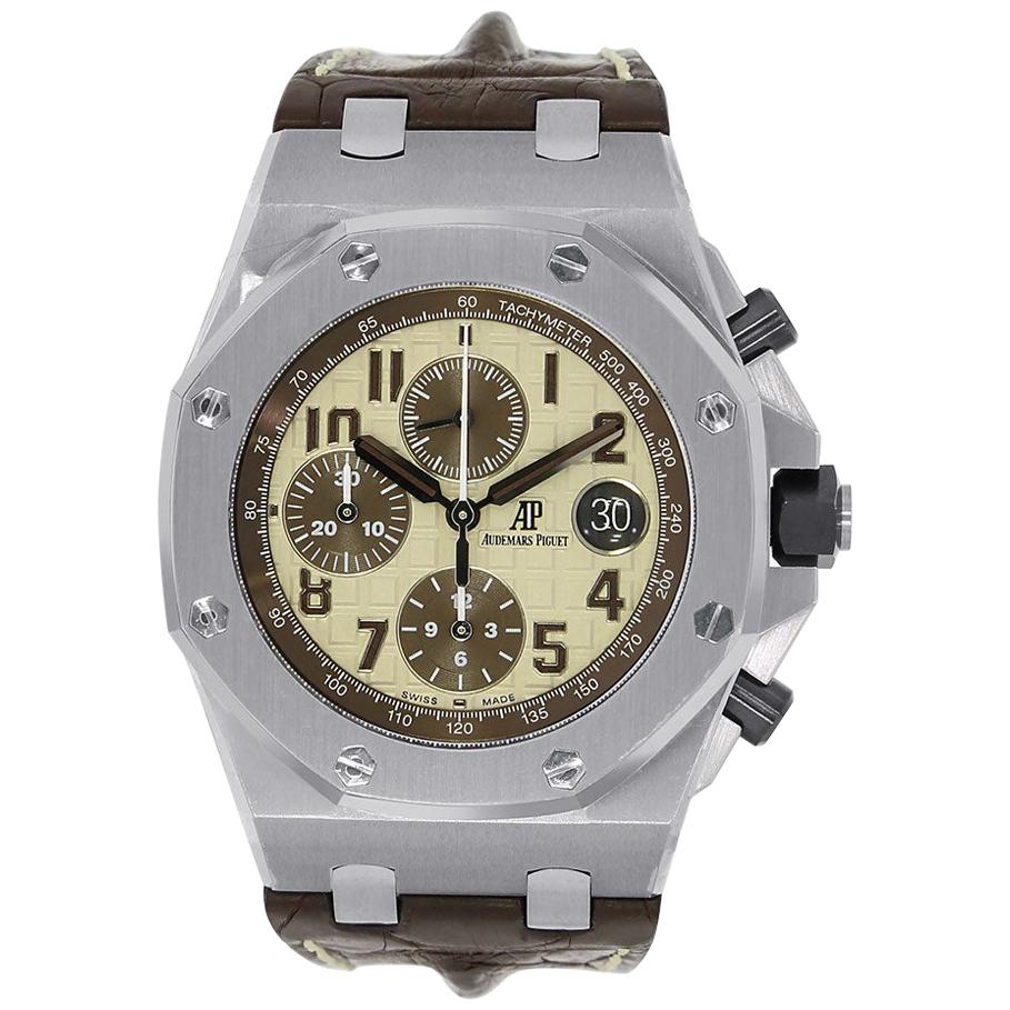 Audemars Piguet Royal Oak Offshore Safari Steel Watch 26470ST.OO.A801CR ...