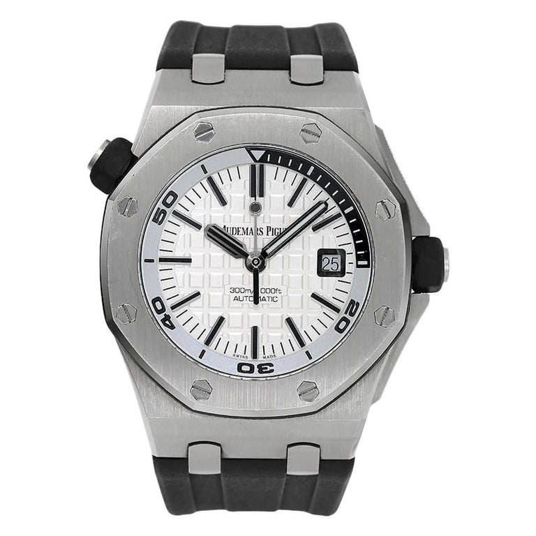 Audemars Piguet Royal Oak Offshore Steel Diver Watch 15710ST.OO.A002CA ...