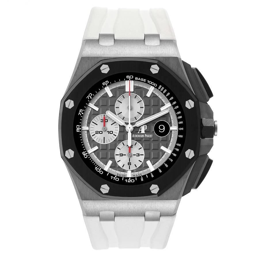 Audemars Piguet Royal Oak Offshore Titanium Ceramic Mens Watch 26400IO ...
