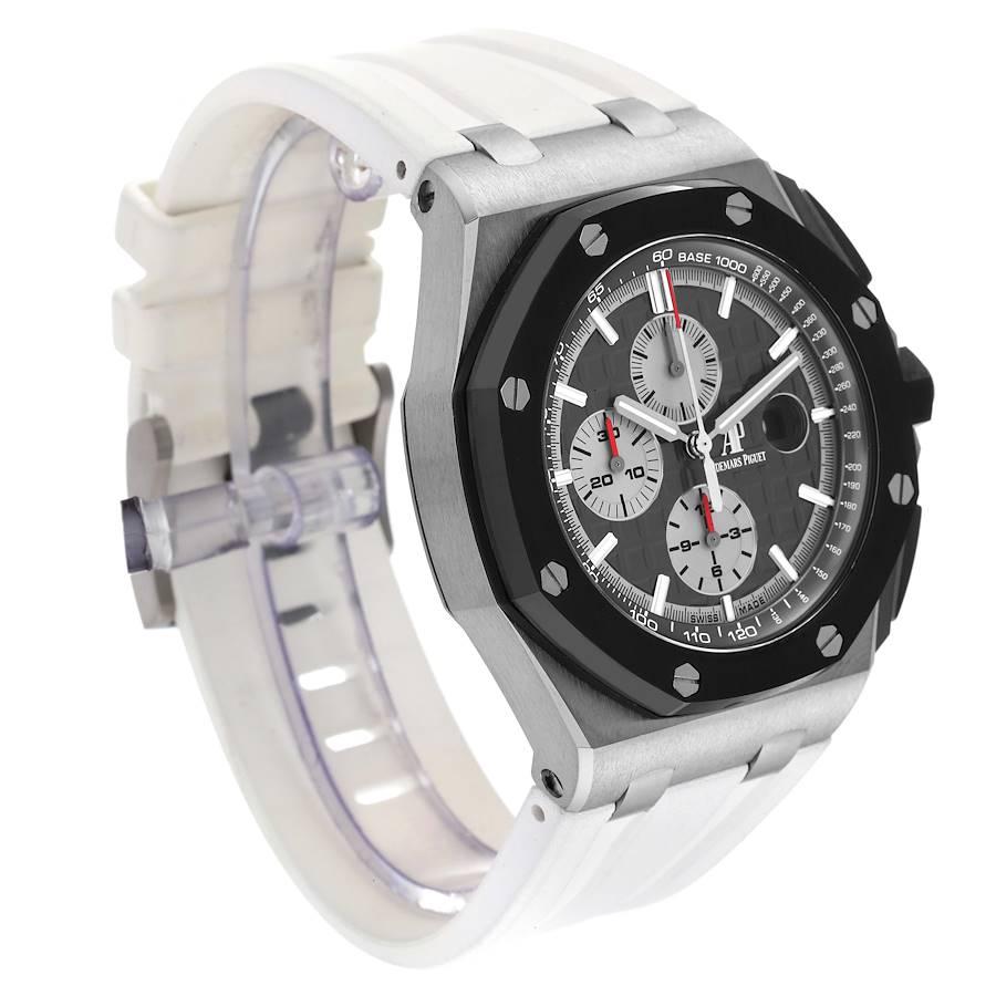 Audemars Piguet Royal Oak Offshore Titanium Ceramic Mens Watch 26400IO ...