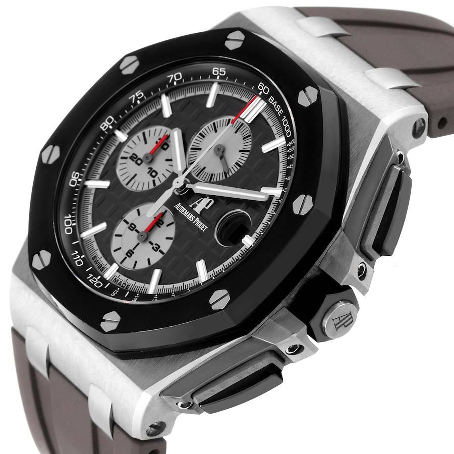 Audemars Piguet Royal Oak Offshore Titanium Ceramic Mens Watch 26400IO ...