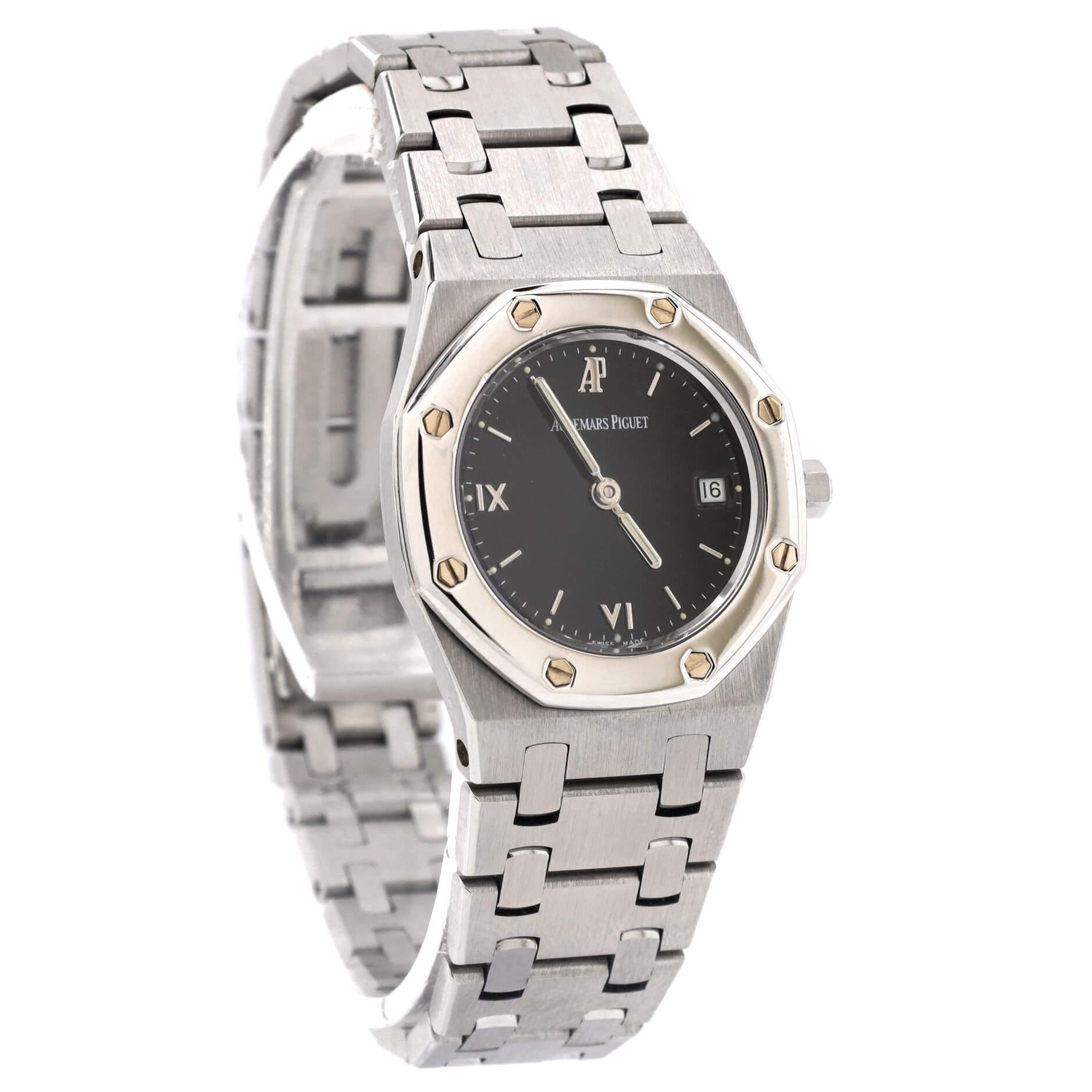 Audemars Piguet Royal Oak Quartz Watch Stainless Steel 25 For Sale at ...