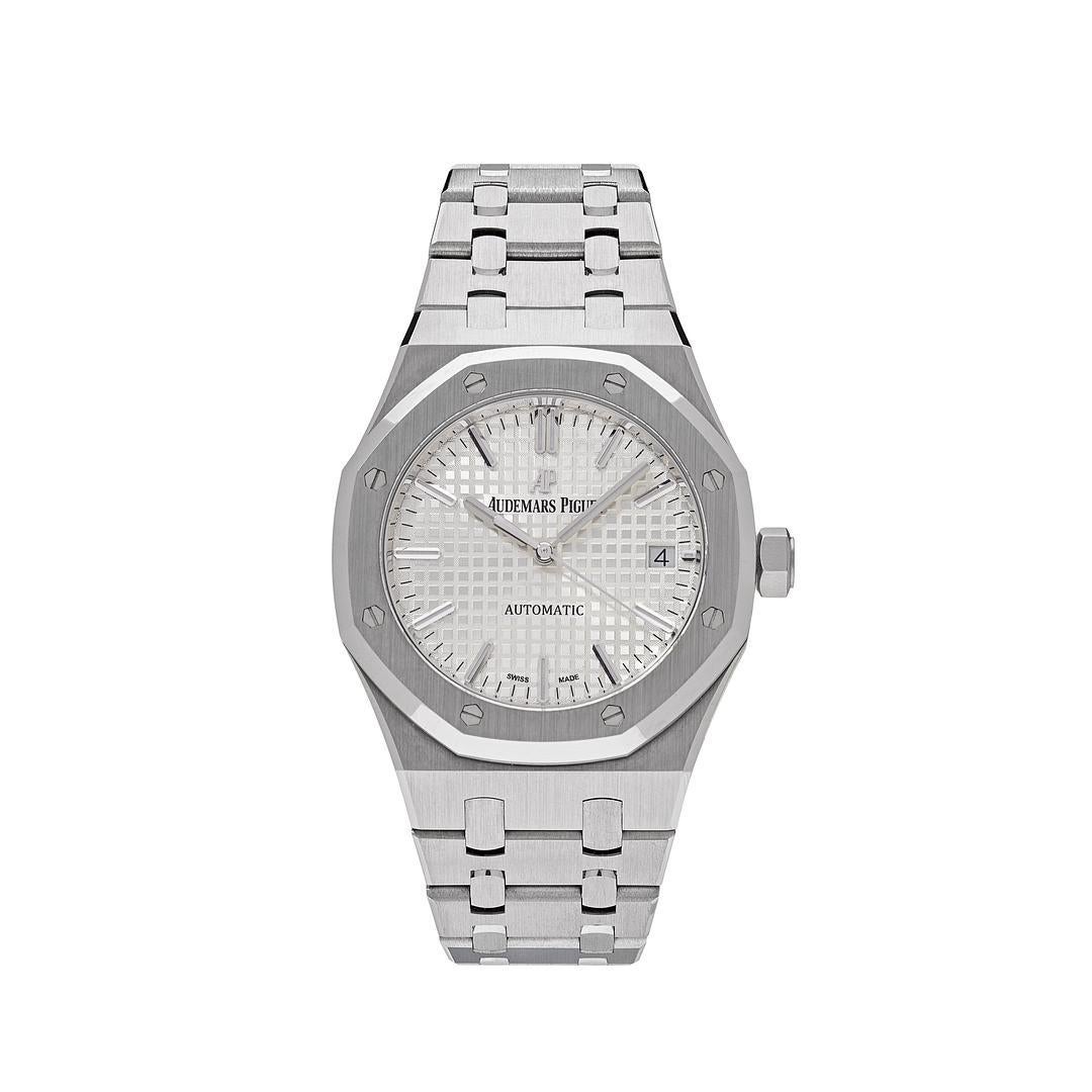 Audemars Piguet Royal Oak Selfwinding Stainless Steel White Dial ...