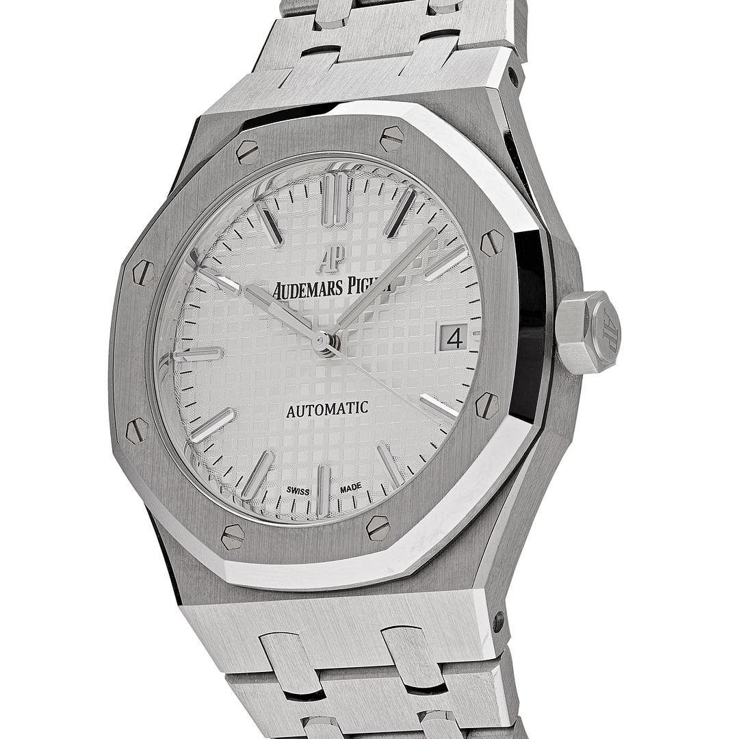 Audemars Piguet Royal Oak Selfwinding Stainless Steel White Dial ...