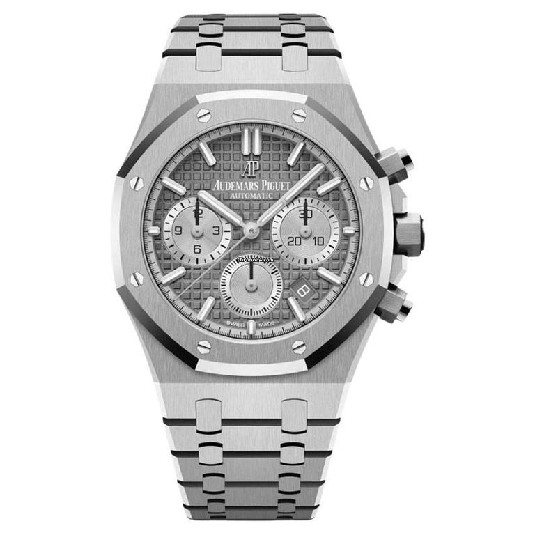 Audemars Piguet Royal Oak Selfwinding Chronograph Steel Grey Dial ...