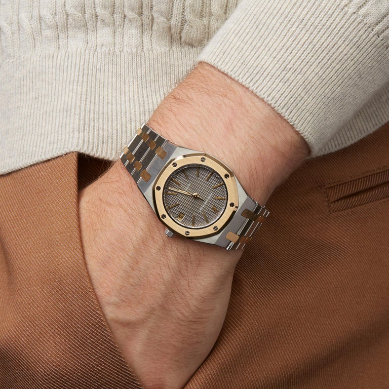 Audemars Piguet Royal Oak Stainless Steel and Yellow Gold 14790SA at ...