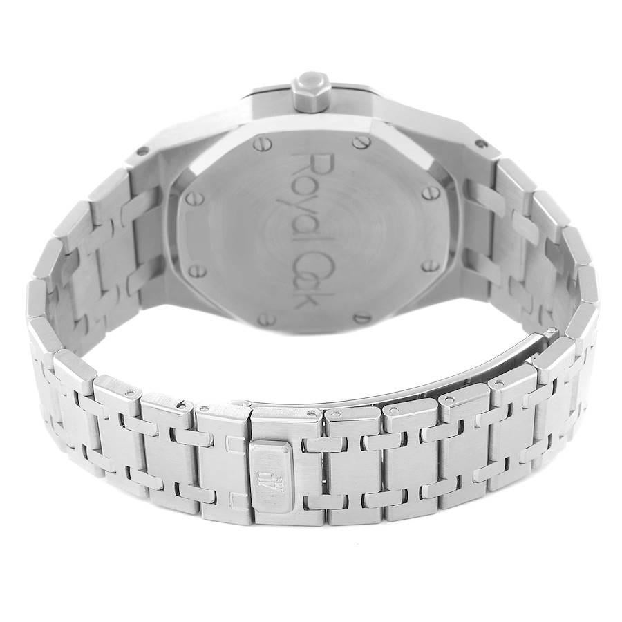 Audemars Piguet Royal Oak Steel Day Date Moonphase Mens Watch 25594ST ...