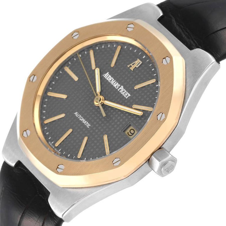 Audemars Piguet Royal Oak Steel Yellow Gold Mens Watch at 1stDibs