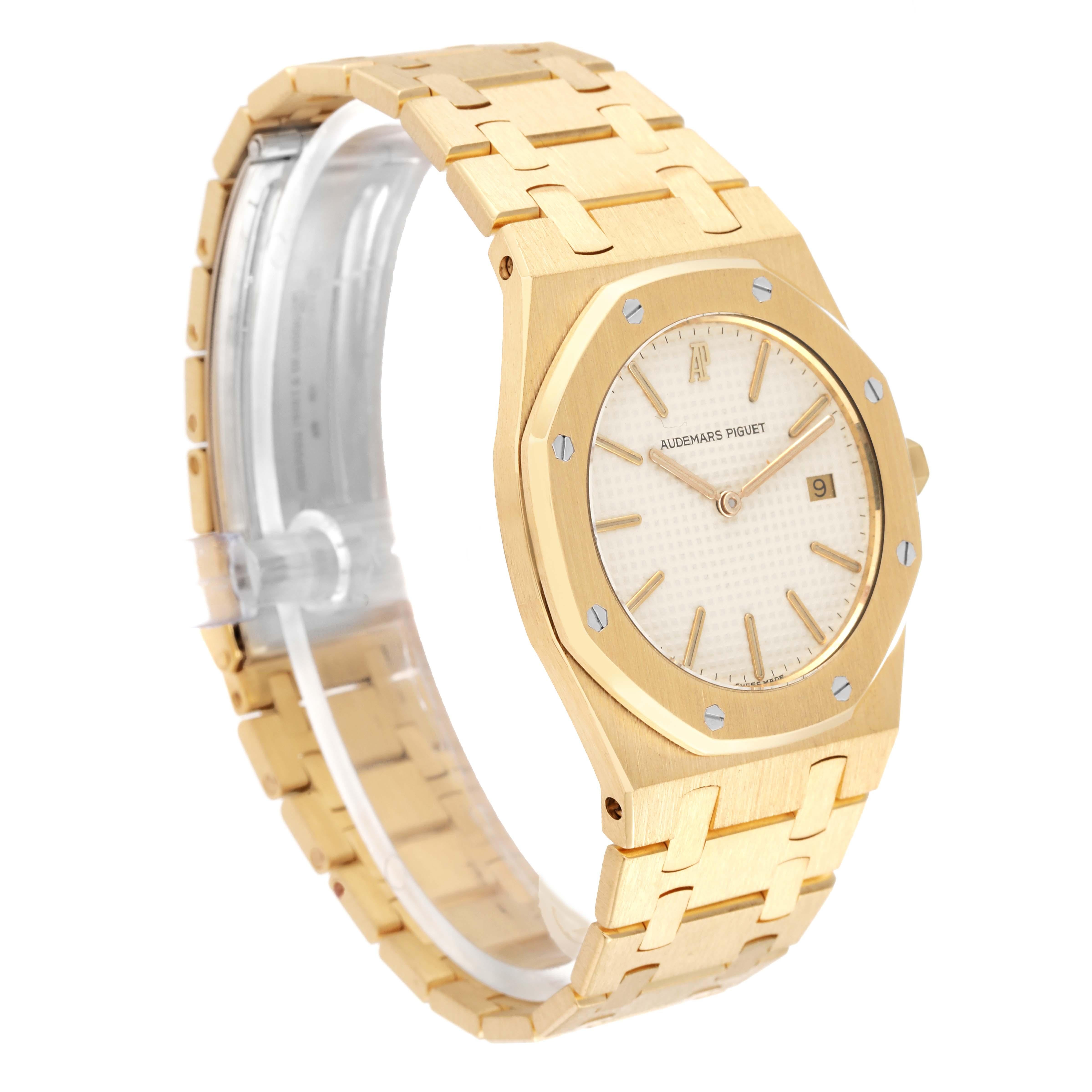 Audemars Piguet Royal Oak Yellow Gold Mens Watch 56175BA at 1stDibs