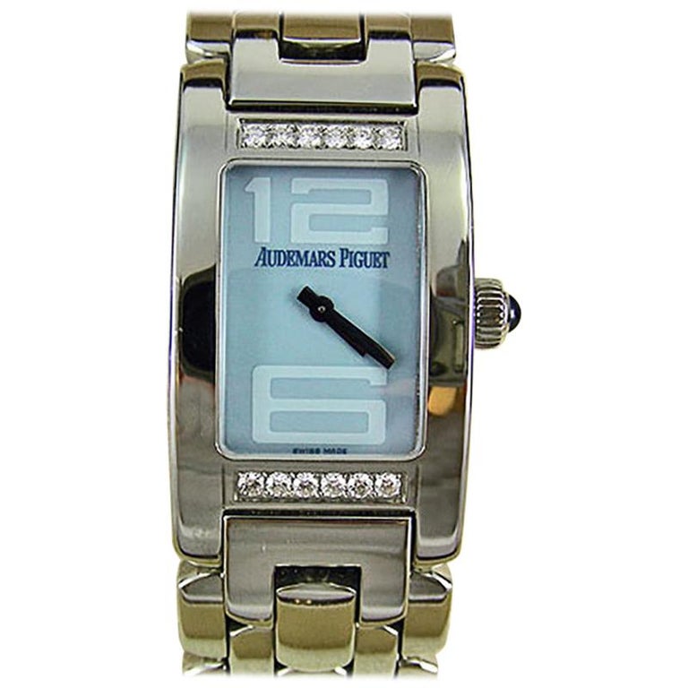 Audemars Piguet Stainless Steel Diamond Large Promesse Quartz ...