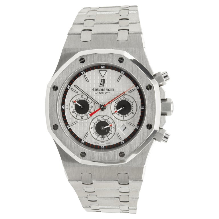 Audemars Piguet Stainless Steel Royal Oak Chronograph For Sale at 1stDibs