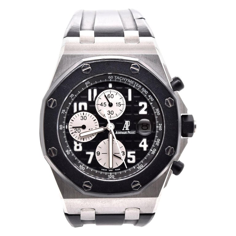 Audemars Piguet Stainless Steel Royal Oak Offshore Chronograph at 1stDibs