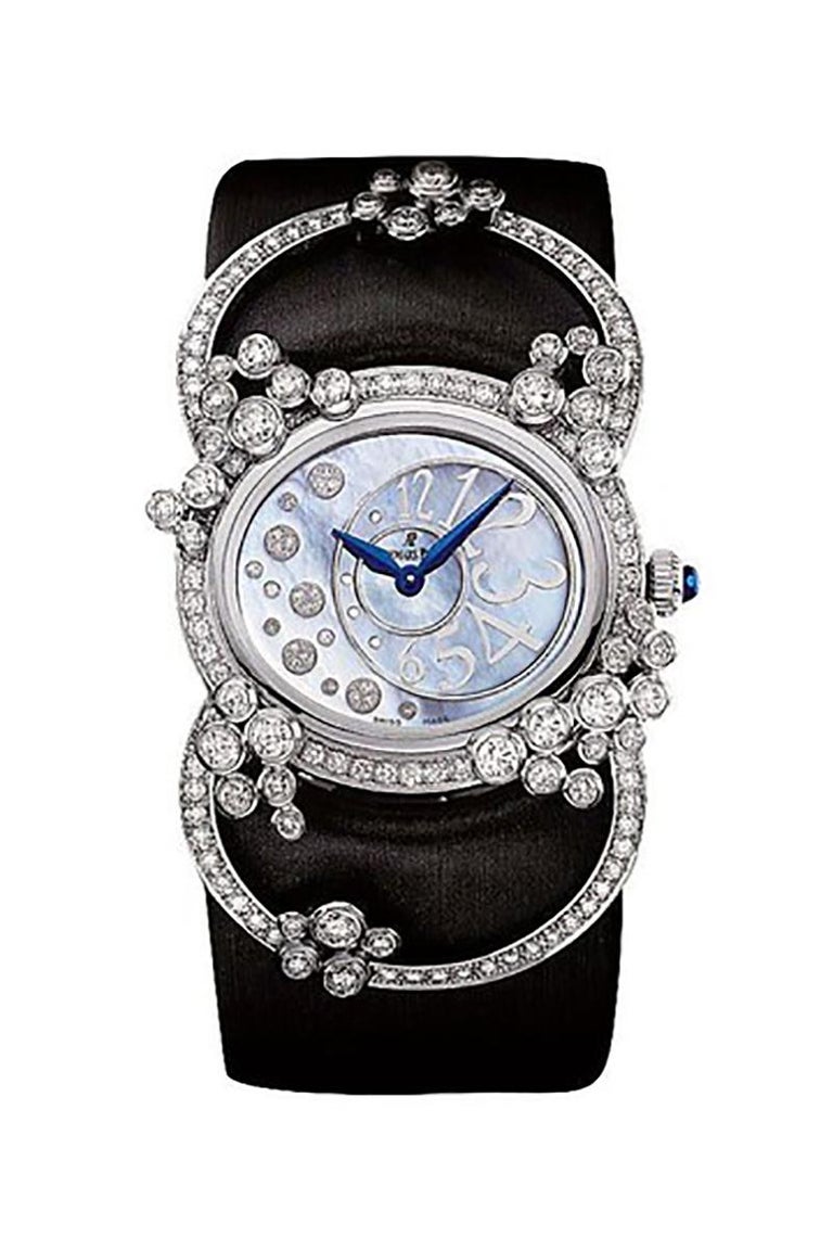 Audemars Piguet White Gold Black Millenary Precieuse Watch For Sale at ...