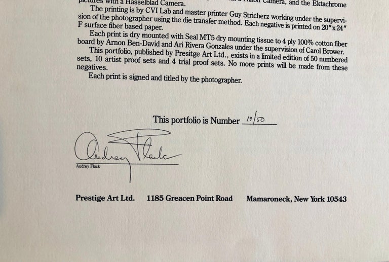 Audrey Flack - Pop Art Color Photograph Dye Transfer Print Audrey Flack ...