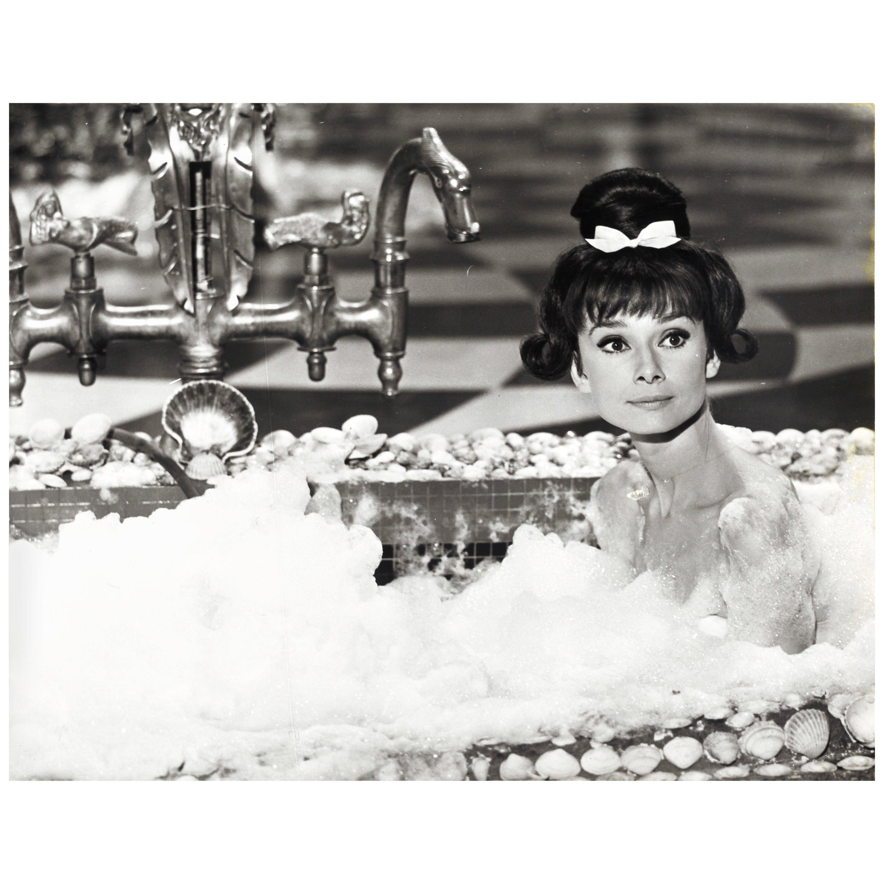 Audrey Hepburn, Original Vintage Photograph by Vincent Rossell, Paris ...