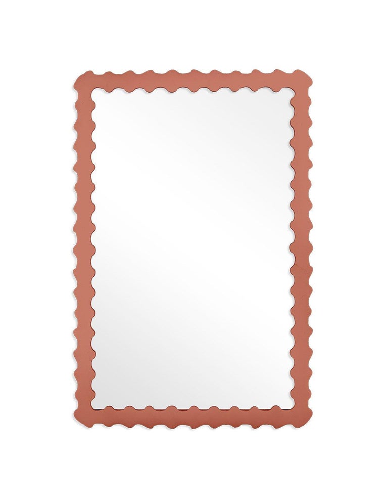 Audubon Bamboo Rectangle in Red Earth For Sale at 1stDibs