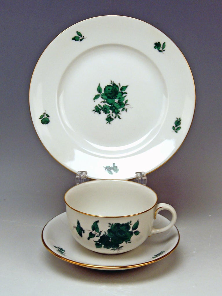 Augarten Vienna Tea Set Twelve Persons Decor Maria Theresia Form ...