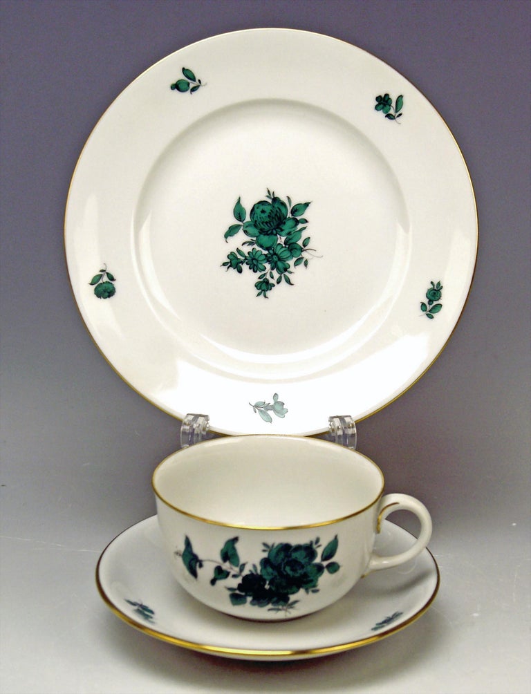 Augarten Vienna Tea Set Twelve Persons Decor Maria Theresia Form ...