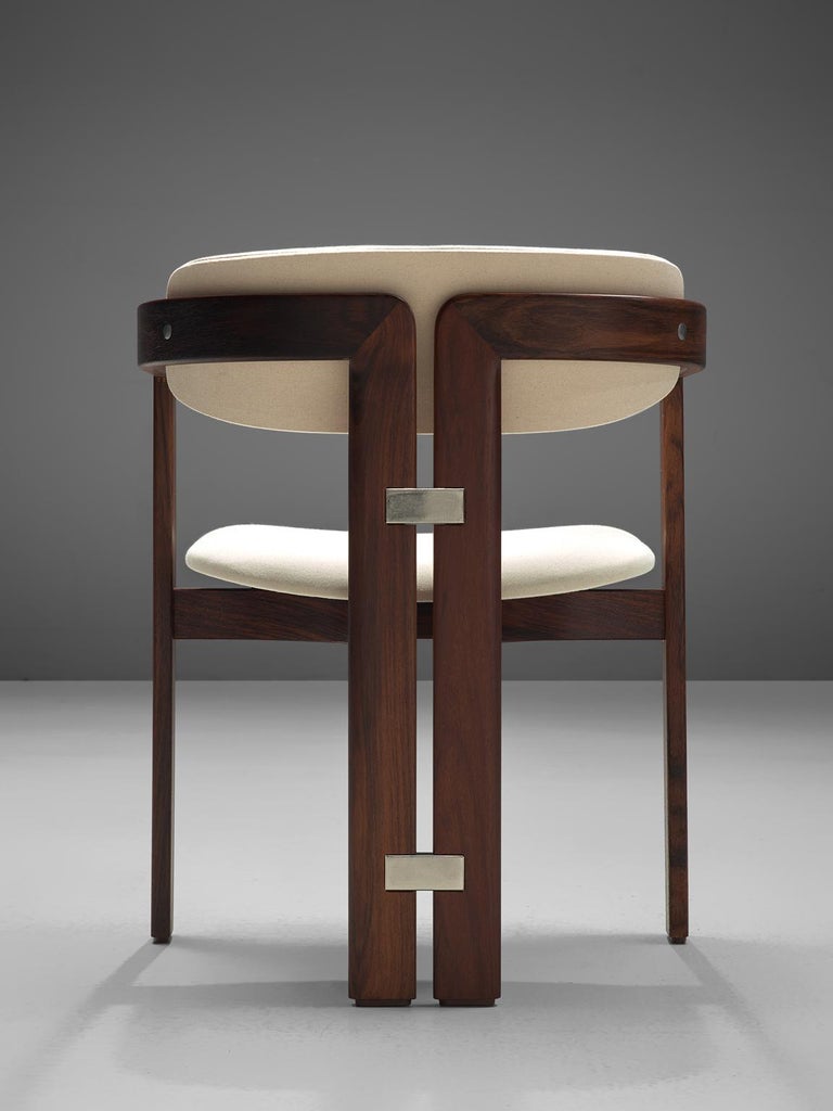 Augosto Savini Set of Ten 'Pamplona' Chairs with Rosewood Frame for ...