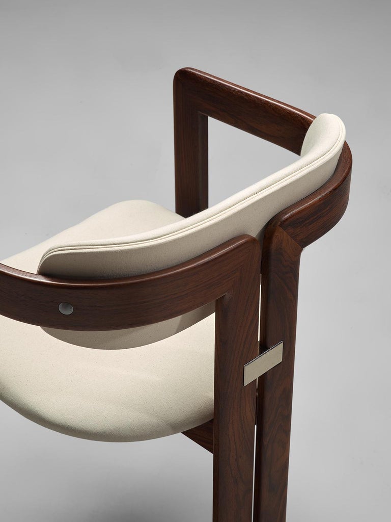 Augosto Savini Set of Ten 'Pamplona' Chairs with Rosewood Frame for ...