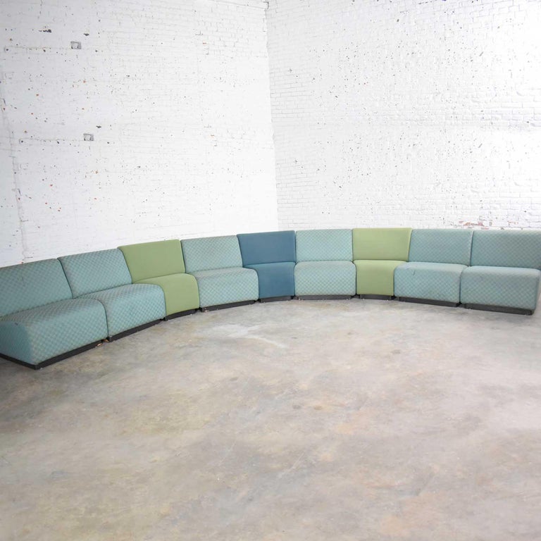 August Inc Modern Modular Sectional Sofa Straight and Wedge Pieces ...