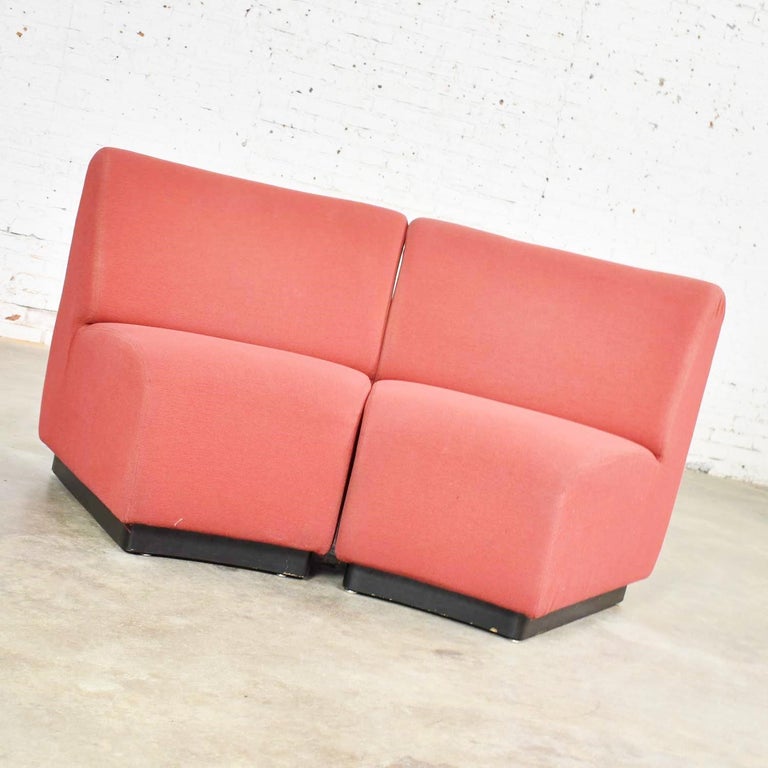 August Inc Modern Modular Sectional Sofa Straight and Wedge Pieces ...