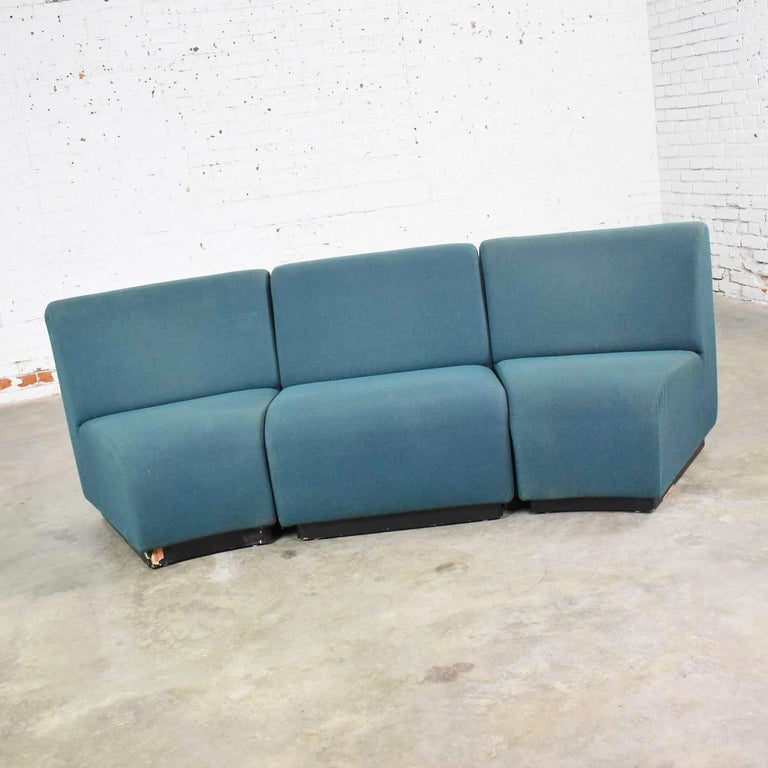 August Inc Modern Modular Sectional Sofa Straight and Wedge Pieces ...