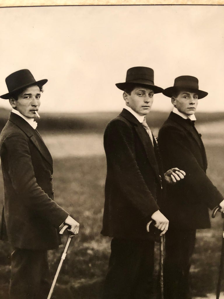 August Sander - Young Farmers on the Way to a Dance by August Sander ...