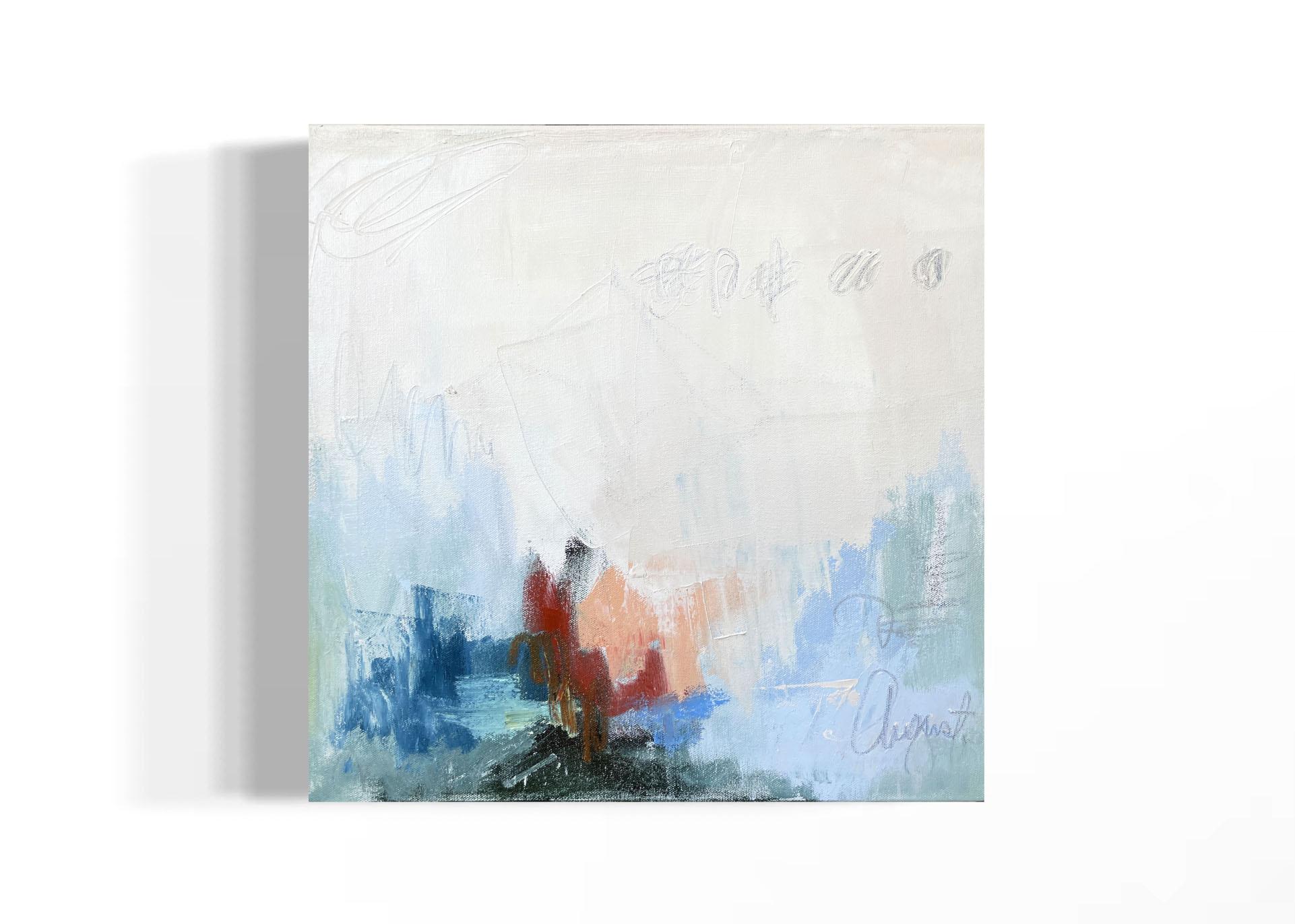 Augusta Wilson - "Brunellechi Stroll, " Abstract Oil Painting on Canvas ...