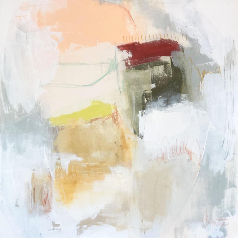 Augusta Wilson - Hearth by Augusta Wilson Large Oil on Canvas Abstract ...