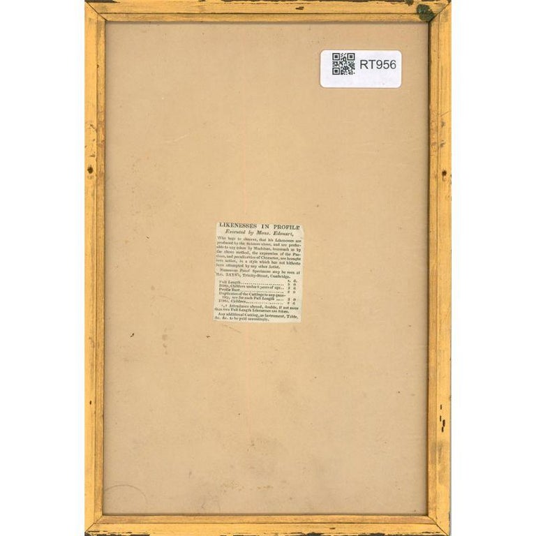 Auguste Edouart - Auguste Edouart (1789-1861) - 1828 Cut Paper ...