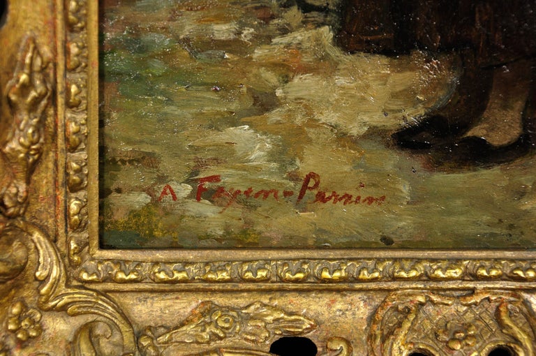 Auguste Feyen-Perrin - Ramasseuse de Coquillages, Bretagne.Shellfish ...