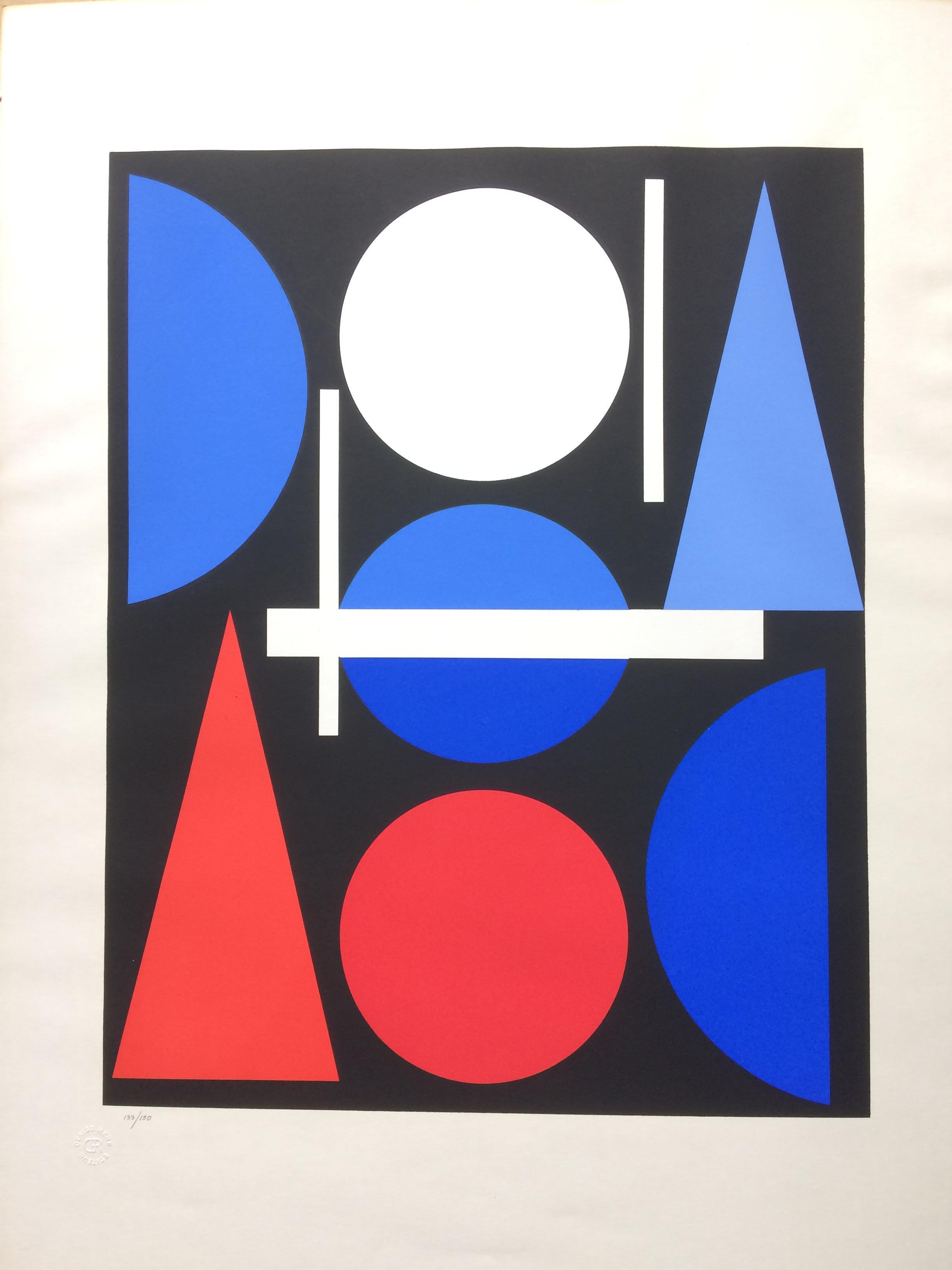 Auguste Herbin - Alphabet Plastique I at 1stDibs