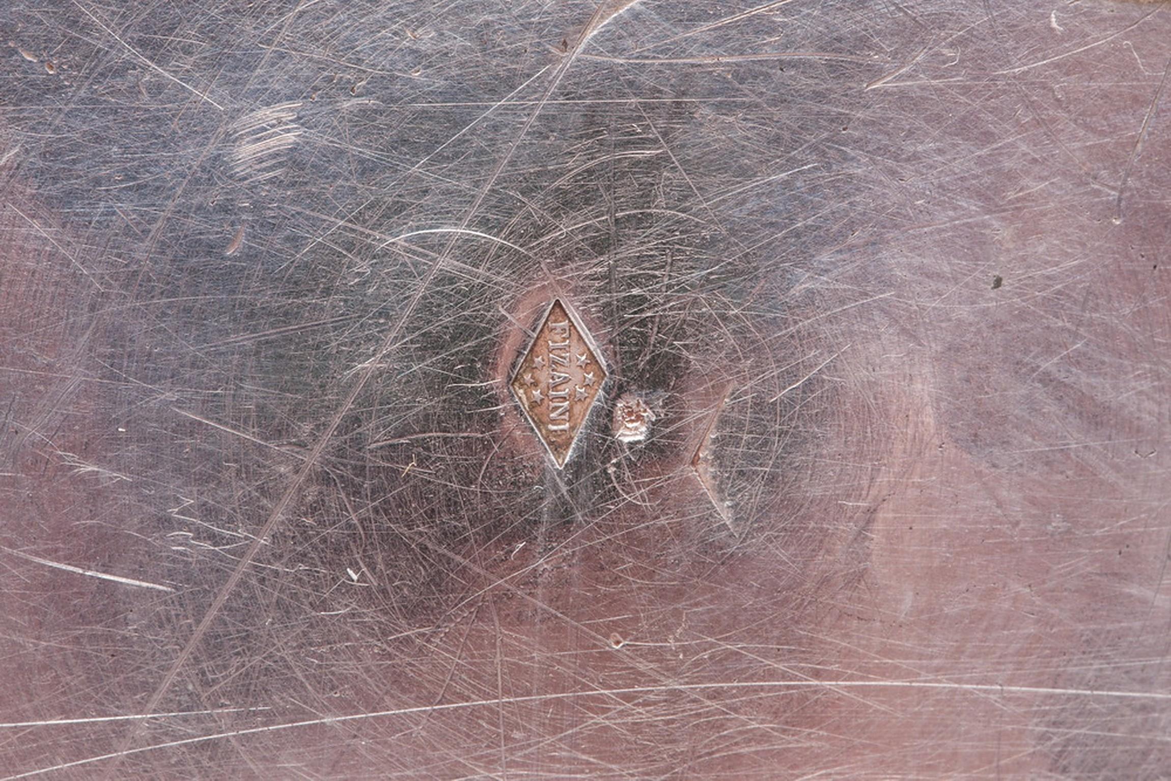 Auguste Louis Fizaine French Paris Silver Hand Washing Basin, 19th ...