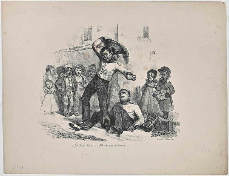 Auguste Raffet - Les Jeans-Jeans - Lithograph by Auguste Raffet - 1850 ...