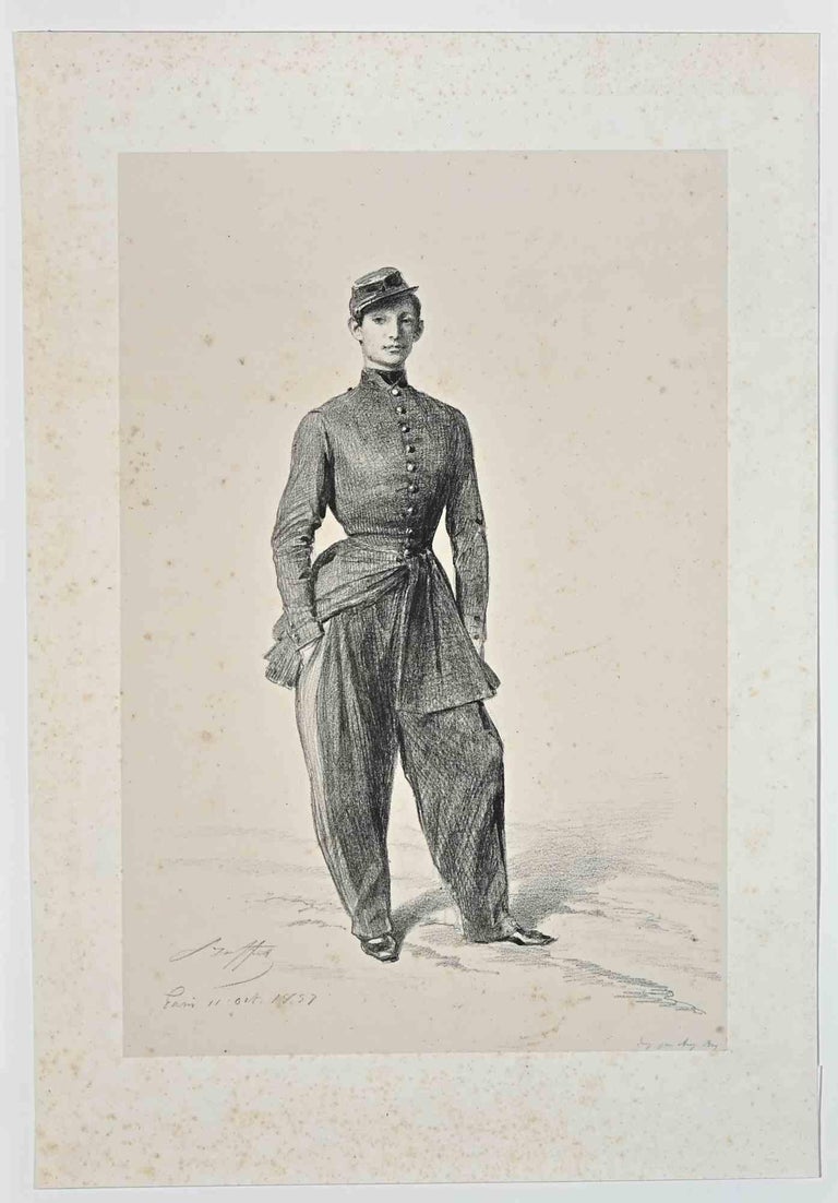 Auguste Raffet - Military - Original Lithograph by Auguste Raffet ...