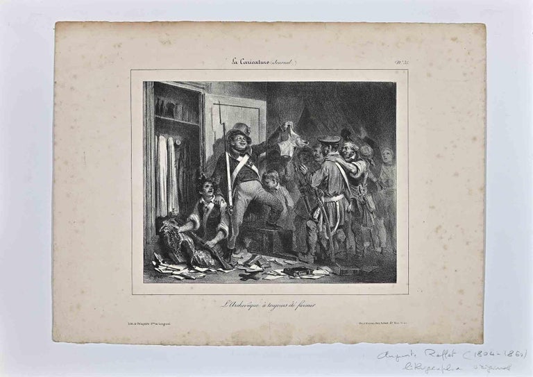 Auguste Raffet - Real Life - Lithograph by Auguste Raffet - 1850 For ...
