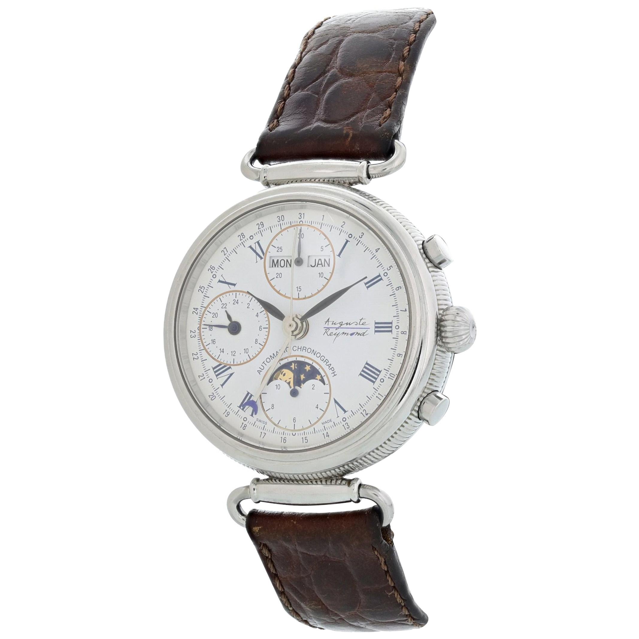 Auguste Reymond Jazz Age M-612S751-56u Moonphase Men's Watch For Sale ...