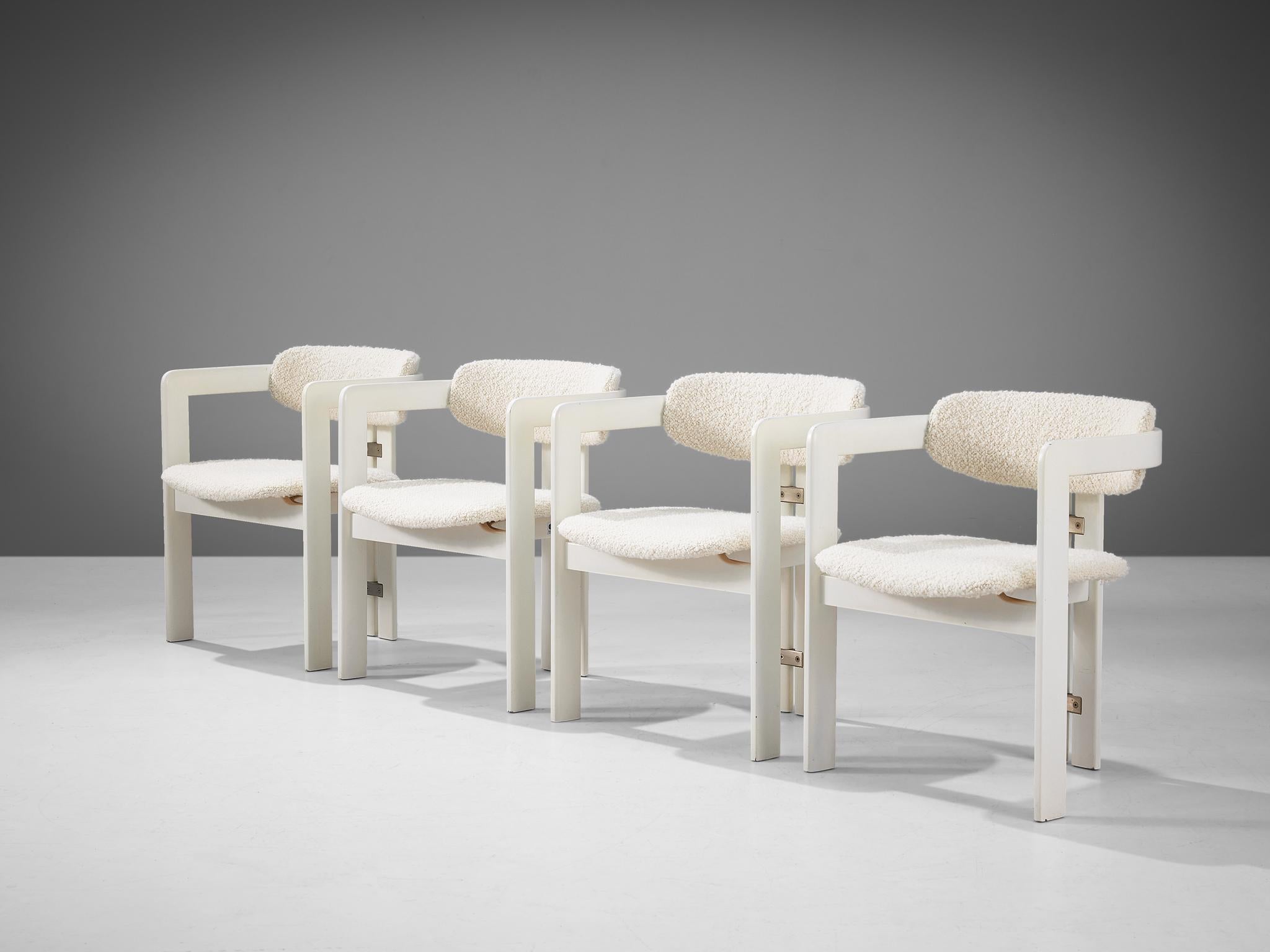 Augusto Savini for Pozzi Set of Four 'Pamplona' Dining Chairs For Sale ...