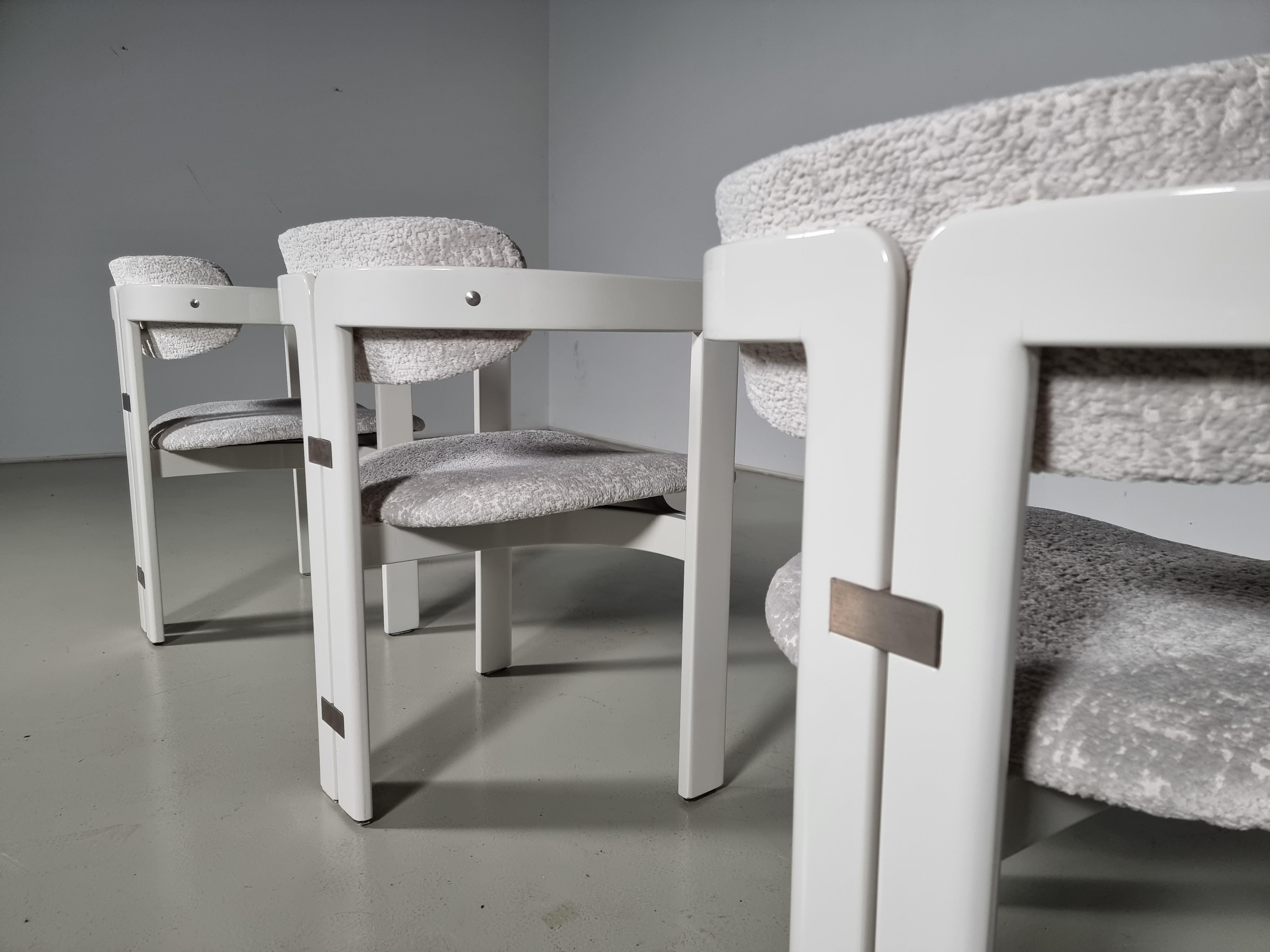 Augusto Savini 'Pamplona' Dining Chairs for Pozzi, 1970s For Sale at ...