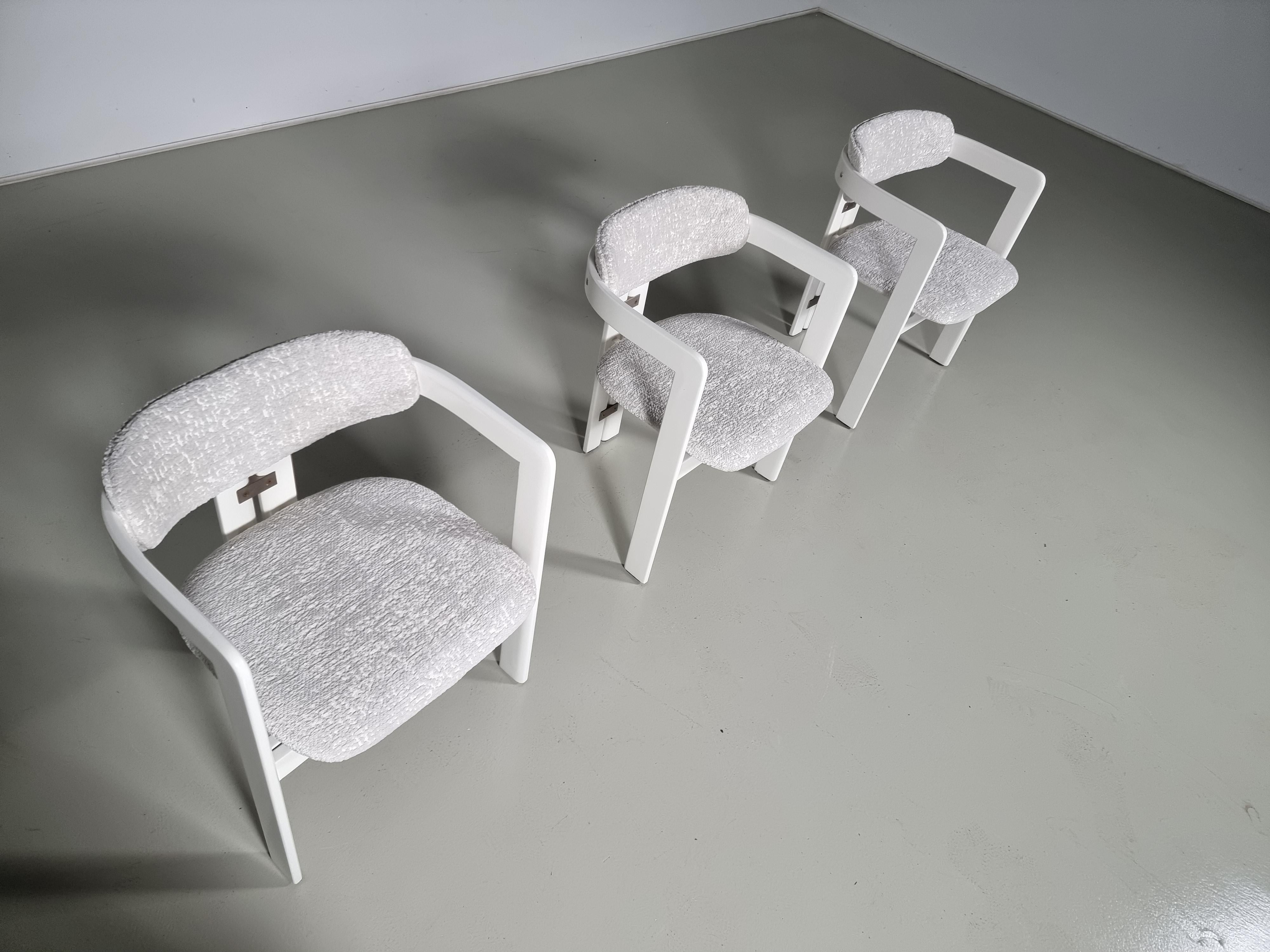 Augusto Savini 'Pamplona' Dining Chairs for Pozzi, 1970s For Sale at ...