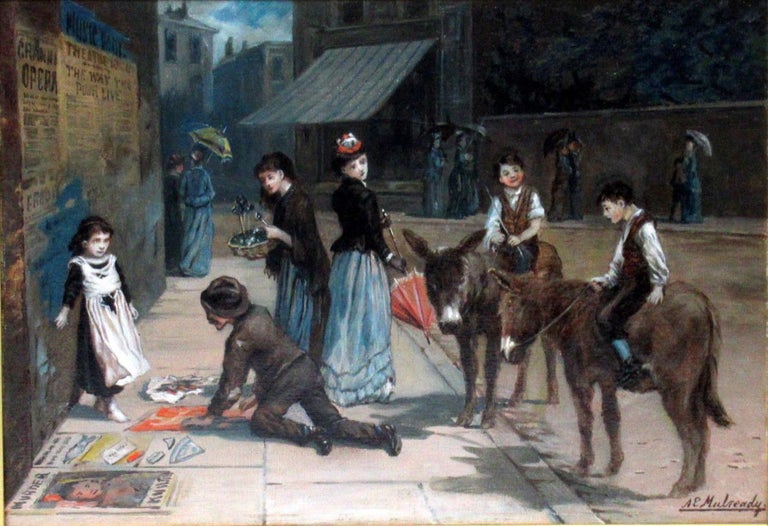 Augustus Edwin Mulready British 1844-1905 Favourable Critics Oil ...