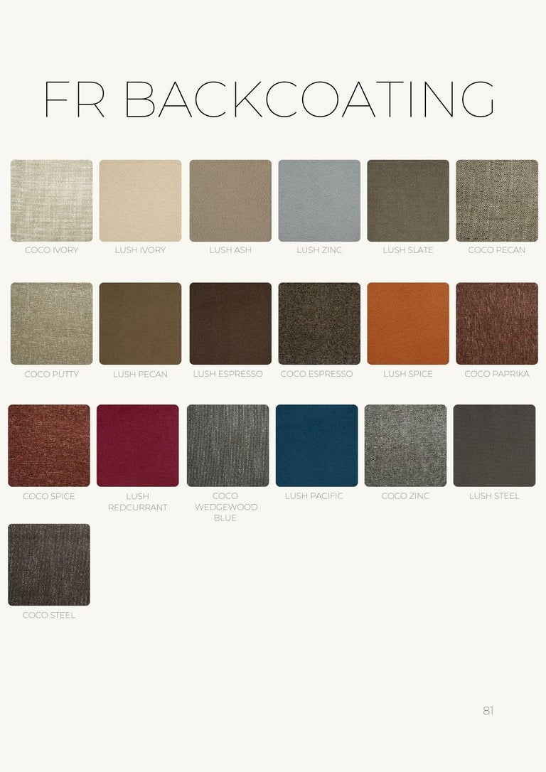 AUREA Bar Stool with back quilting For Sale at 1stDibs