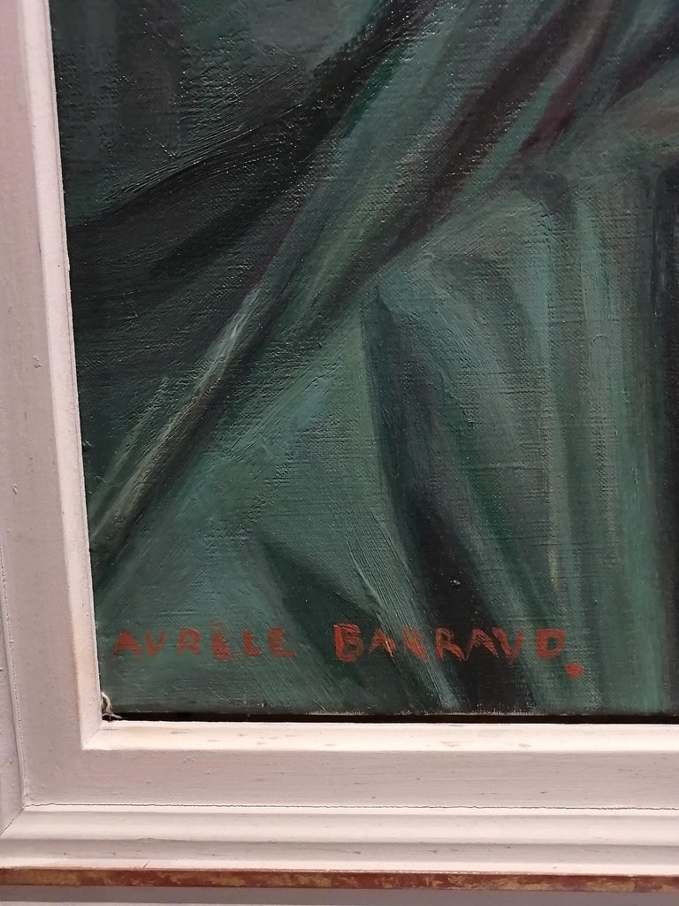 Aurèle Barraud - Still life and its copper pot For Sale at 1stDibs