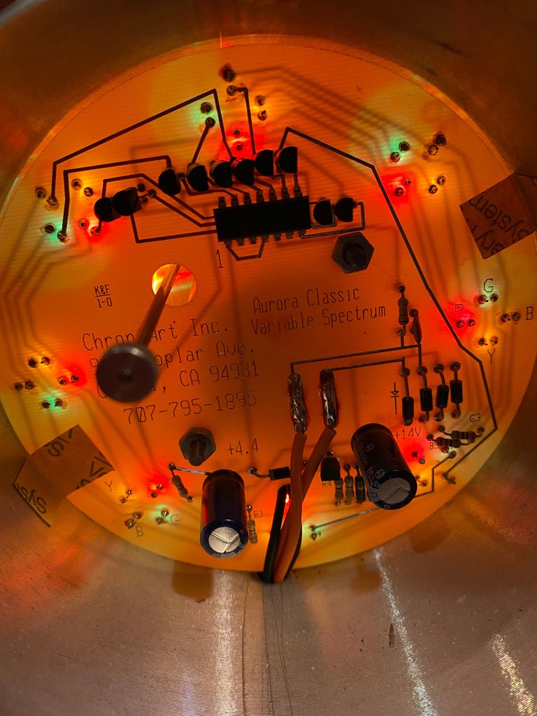 Aurora Clock by Kirsch/ Hamilton For Sale at 1stDibs