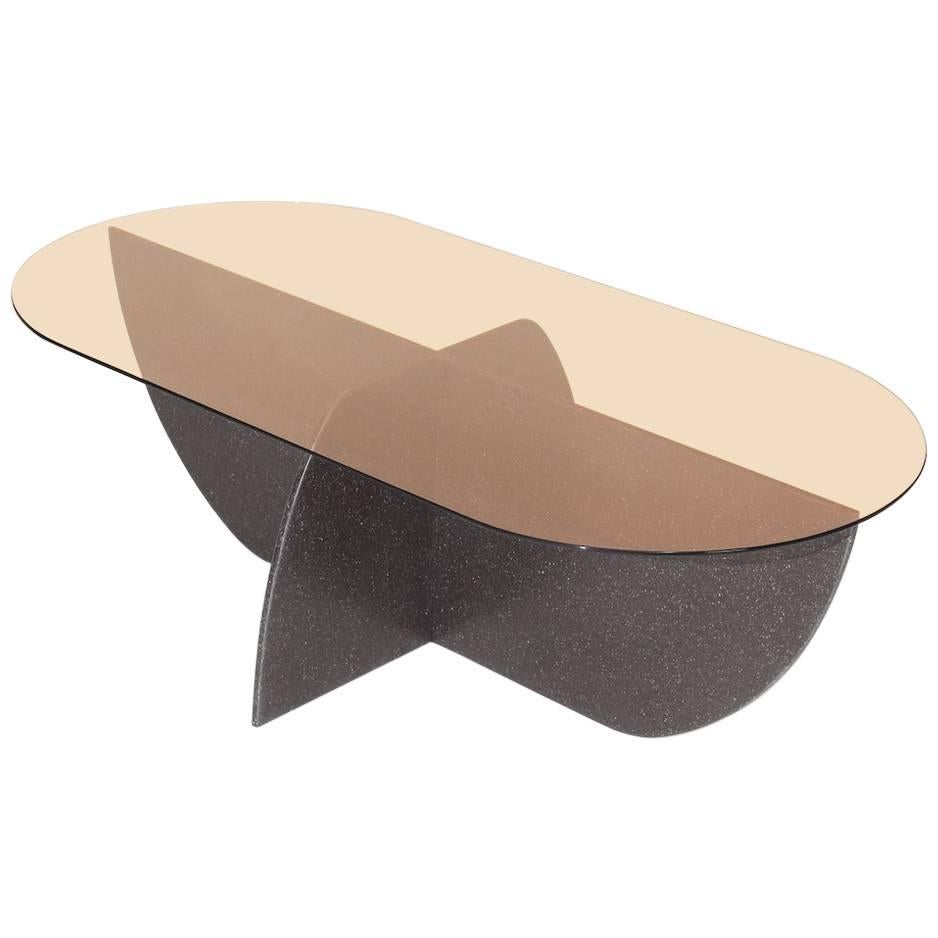 CARMEL COFFEE TABLE - Modern Coffee Table in a Black Lacquer and a ...
