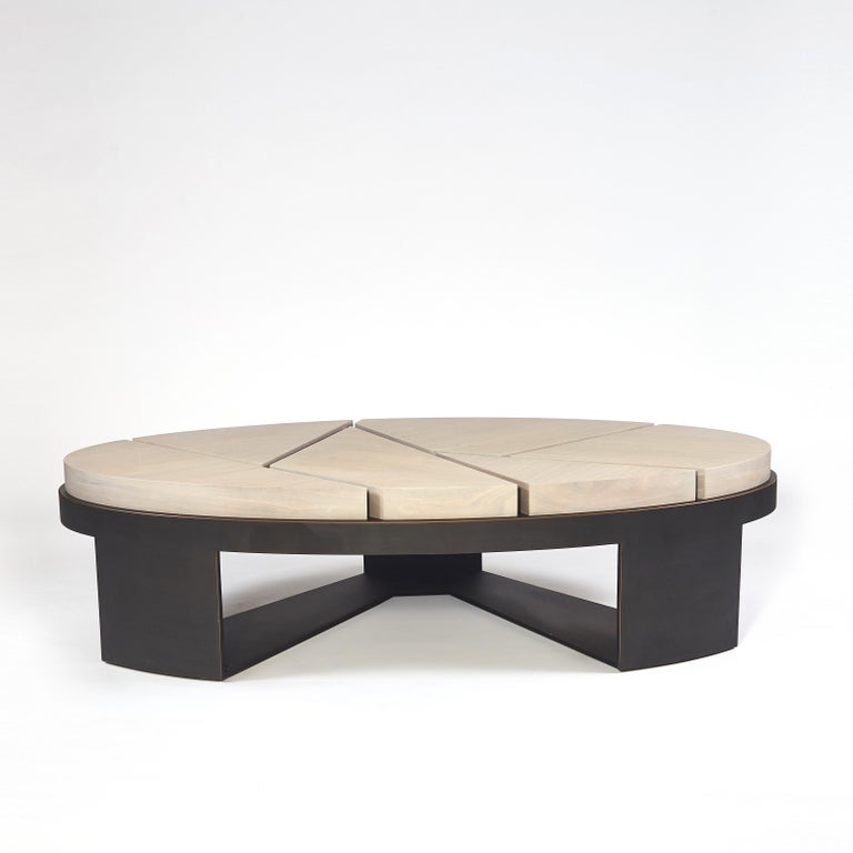 Aurora Coffee Table - High Gloss Timber - Size II For Sale at 1stDibs