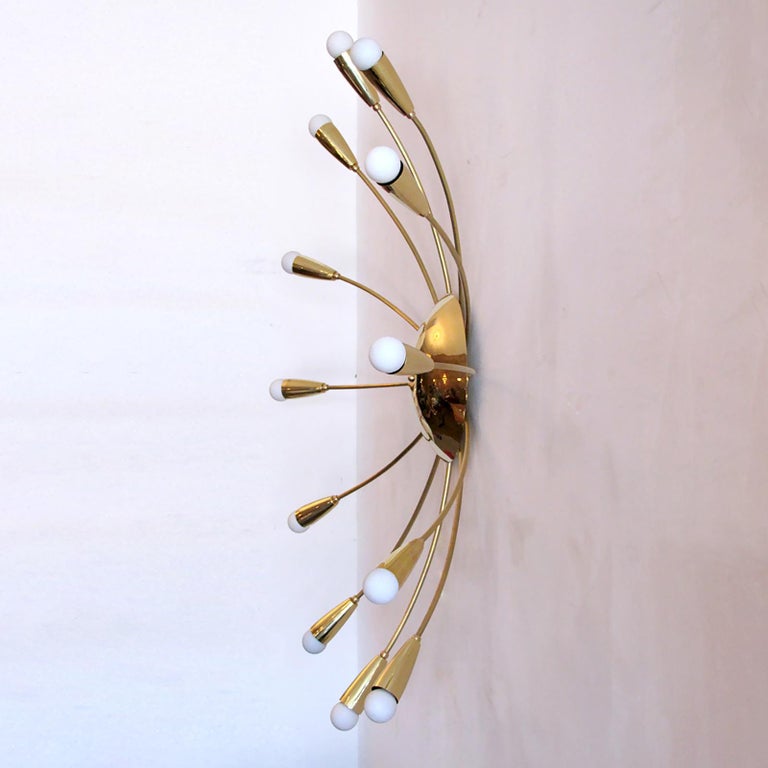 Aurora Flushmount Light by Gallery L7 For Sale at 1stDibs