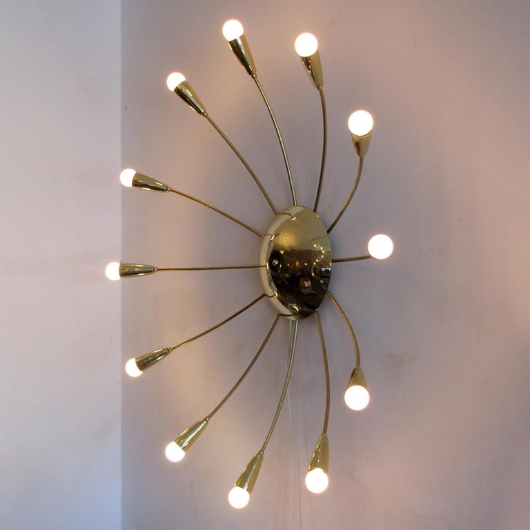 Aurora Flushmount Light by Gallery L7 For Sale at 1stDibs
