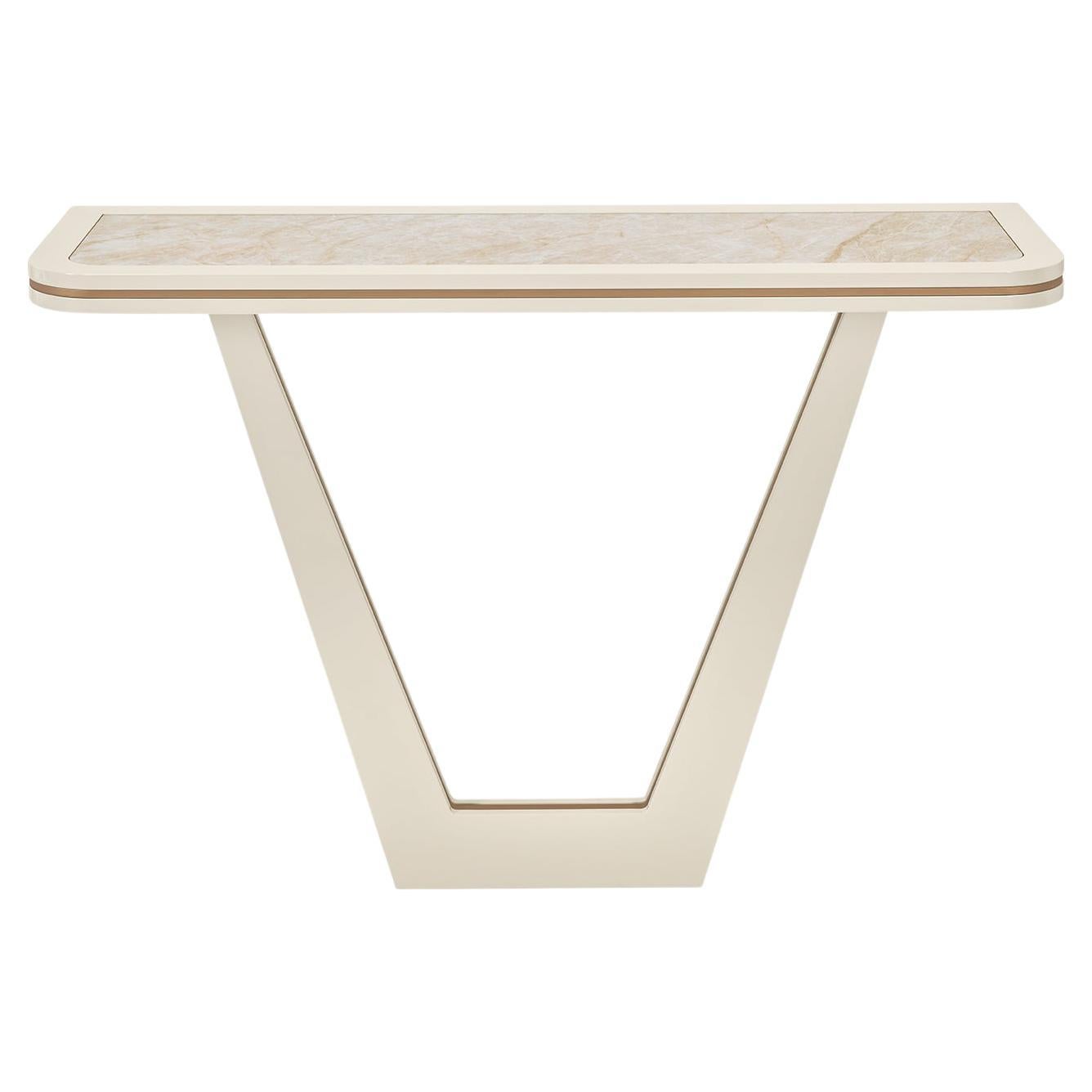 Ark Ceramic Console Table For Sale at 1stDibs